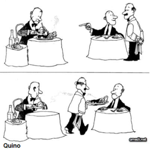 Interpretação de cartum com respostas - Ensinar Hoje