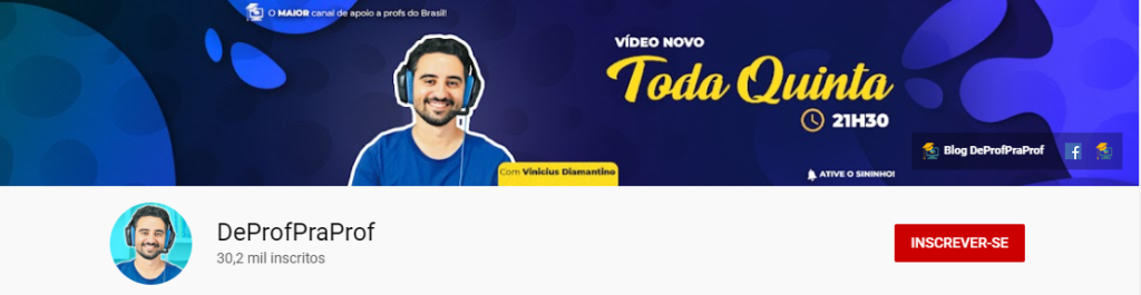 Professor, vale a pena conhecer esses canais do Youtube - Ensinar Hoje